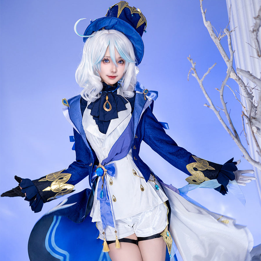 Genshin Impact Pneuma Furina Hydro Archon Cosplay Costume C08291 AA