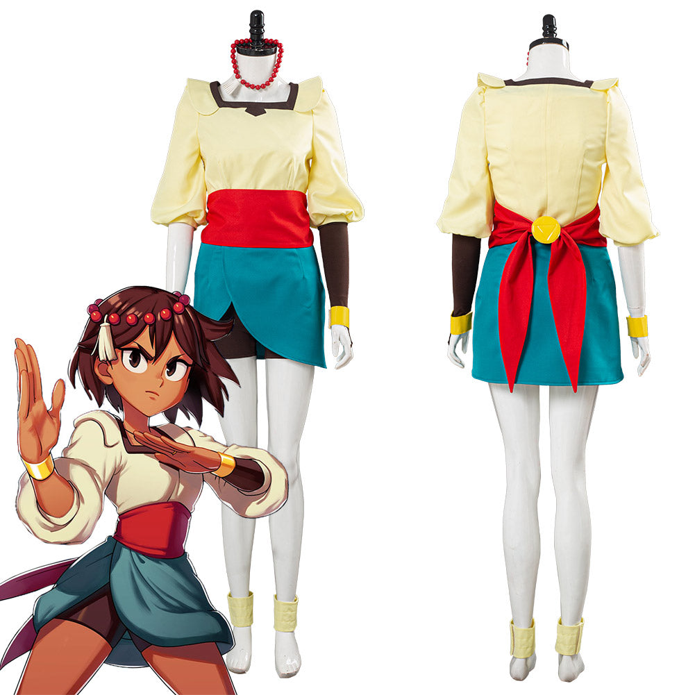 Game Indivisible Ajina Uniform Outfits Halloween Carnival Costume ...
