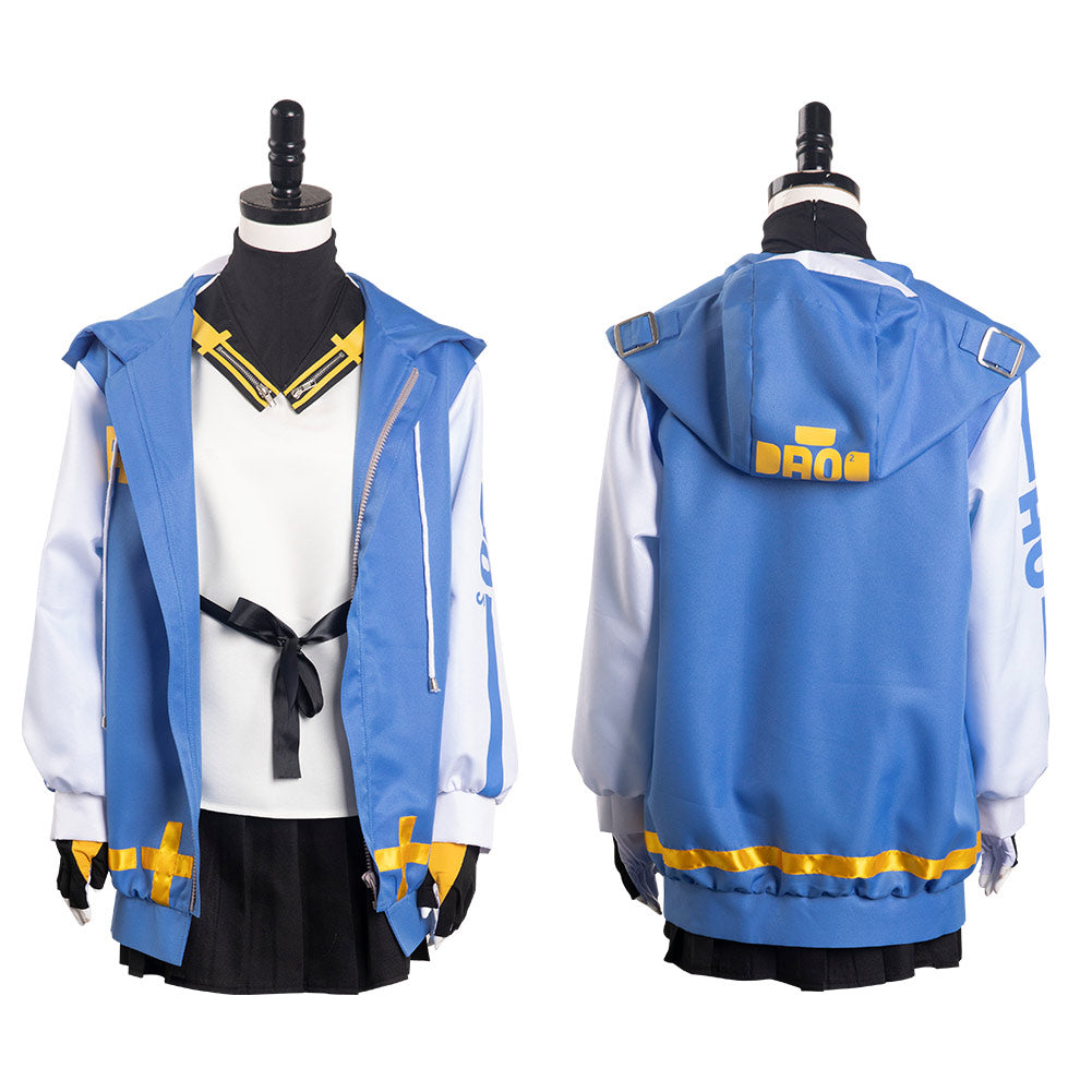 Guilty Gear -Strive Bridget Cosplay Costume Hoodie Skirt Outfits ...