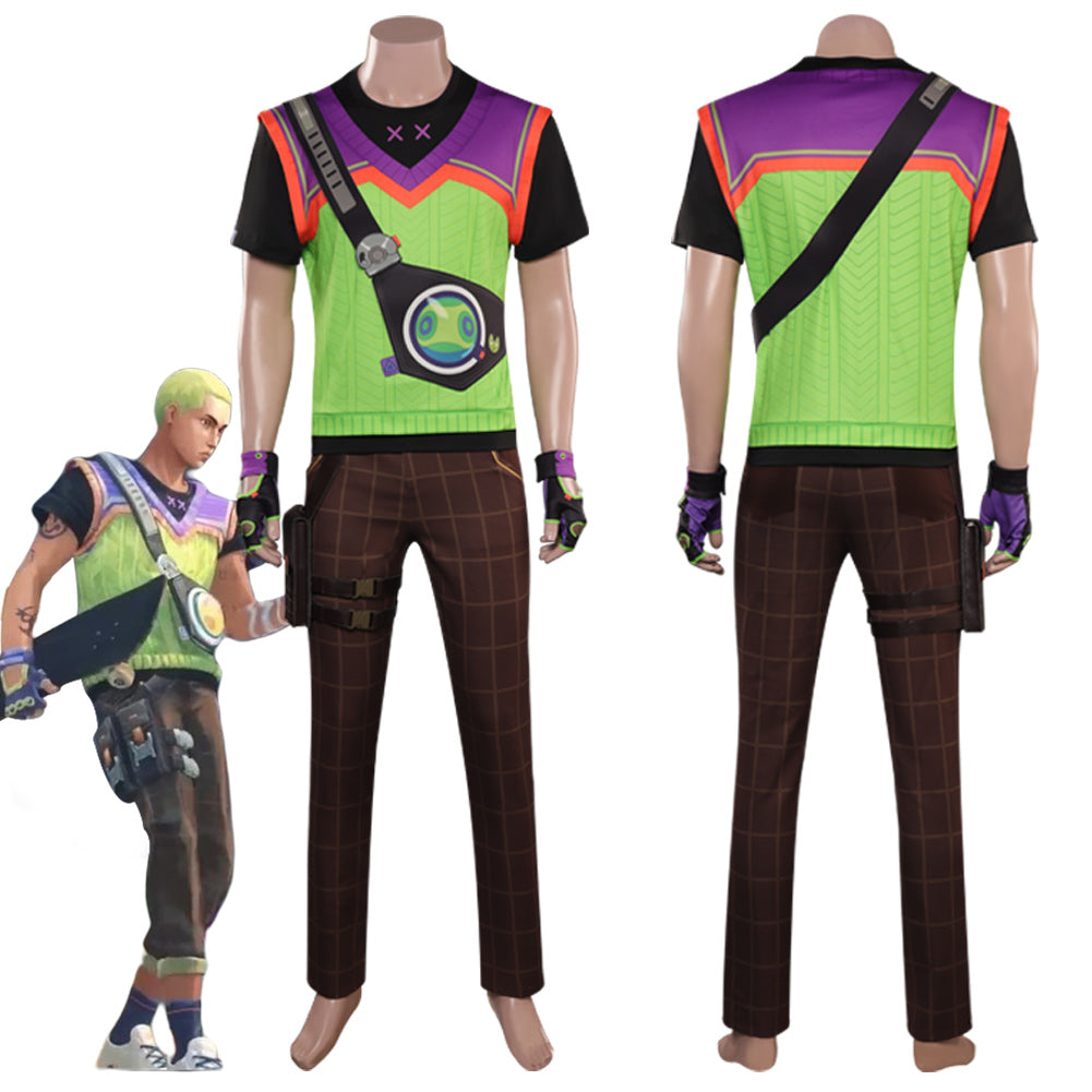 VALORANT-GEKKO Cosplay Costume Outfits Halloween Carnival Party ...